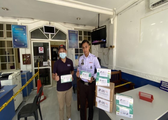 Face Masks and Hand Sanitizers to our Authorities Frontliners (10 April ...